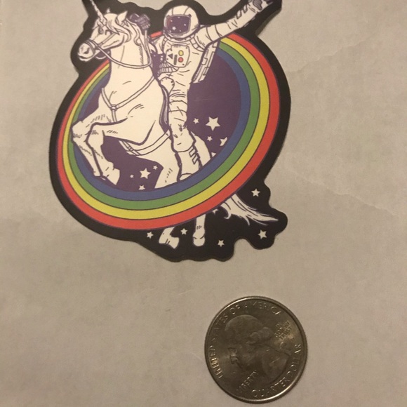 Other | Rainbow Unicorn Spaceman Astronaut Explorer Star Sky Traveler ...